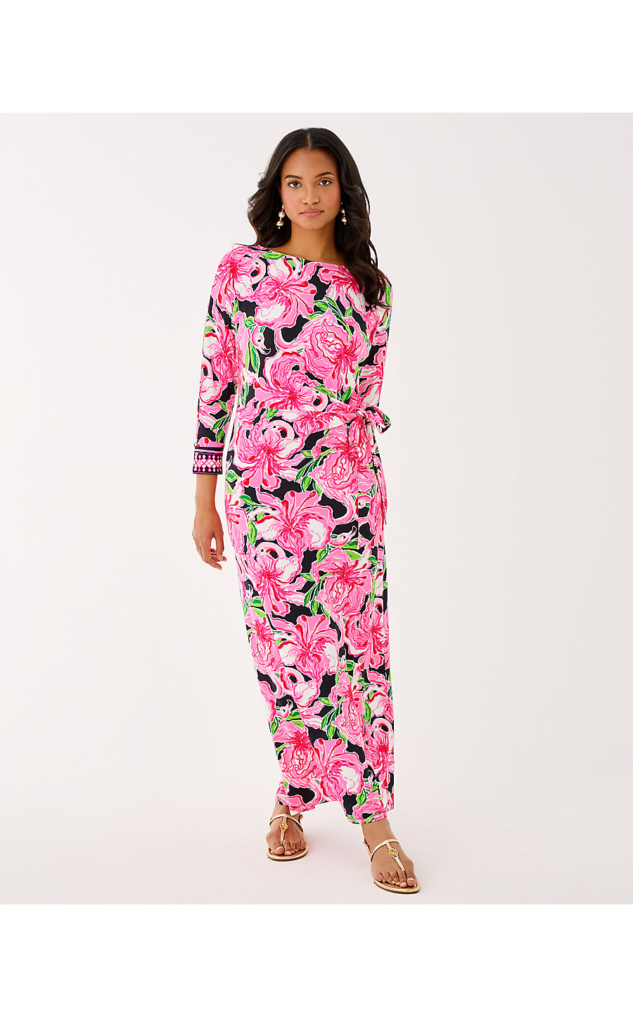 DEMY MAXI DRESS – Pink Narcissus