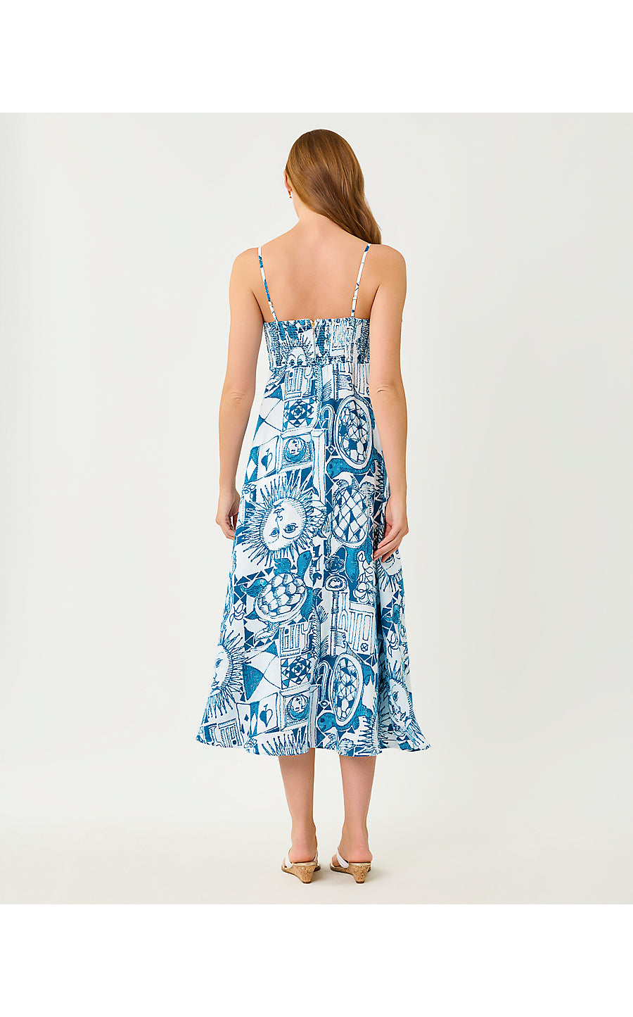 JORGIAN LINEN MIDI DRESS – Pink Narcissus