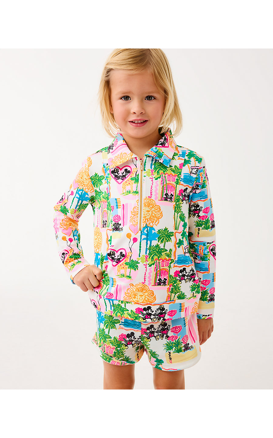 MINI ELENI TERRY PULLOVER – Pink Narcissus